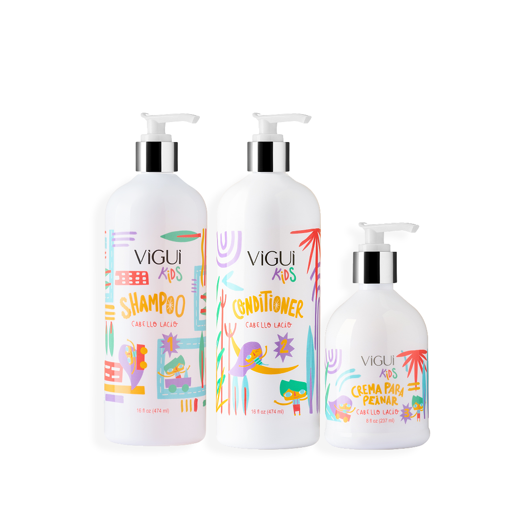 Línea VIGUI KIDS - Cabello Lacio & Liso (a partir de los 6 meses de ed ...
